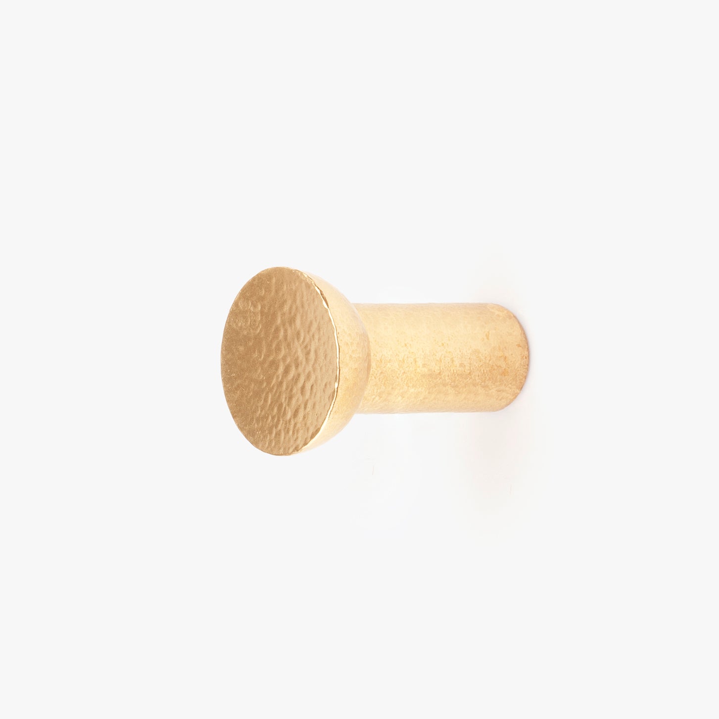 Zenith Brass Coat Hook - Stylish and Durable Hammered Brass Hook – C S ...