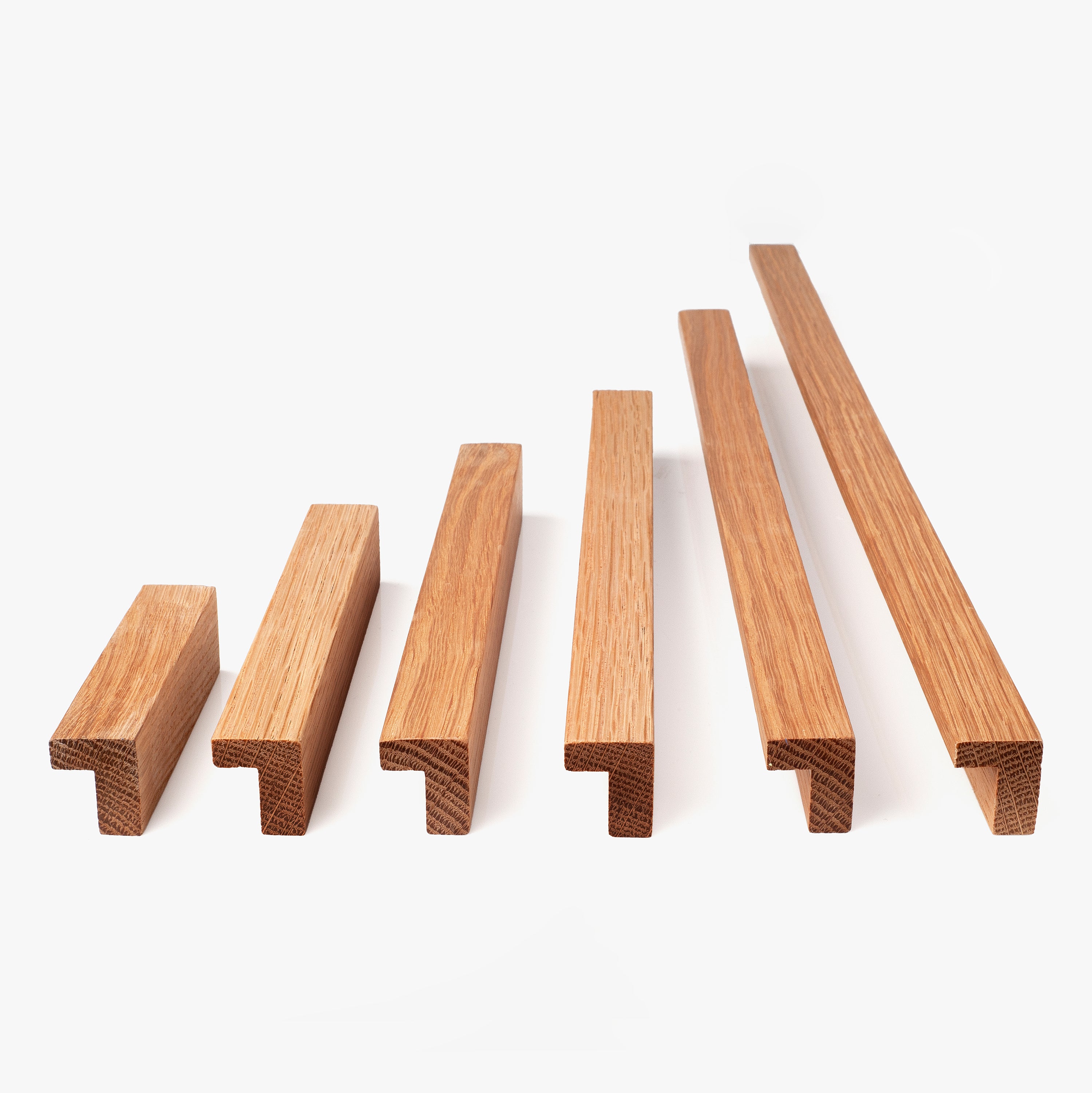 Latch Oak Kitchen Handle - Modern Design – C S Studios