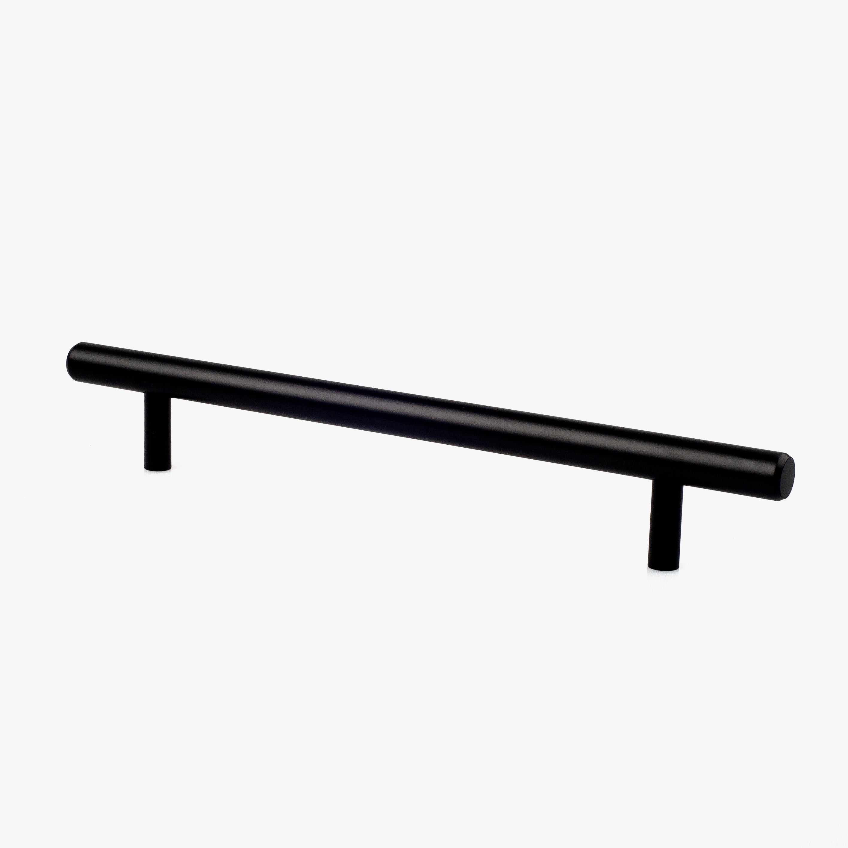Solitude Black Brass Handle | Luxury Kitchen Cabinetry Hardware – C S ...