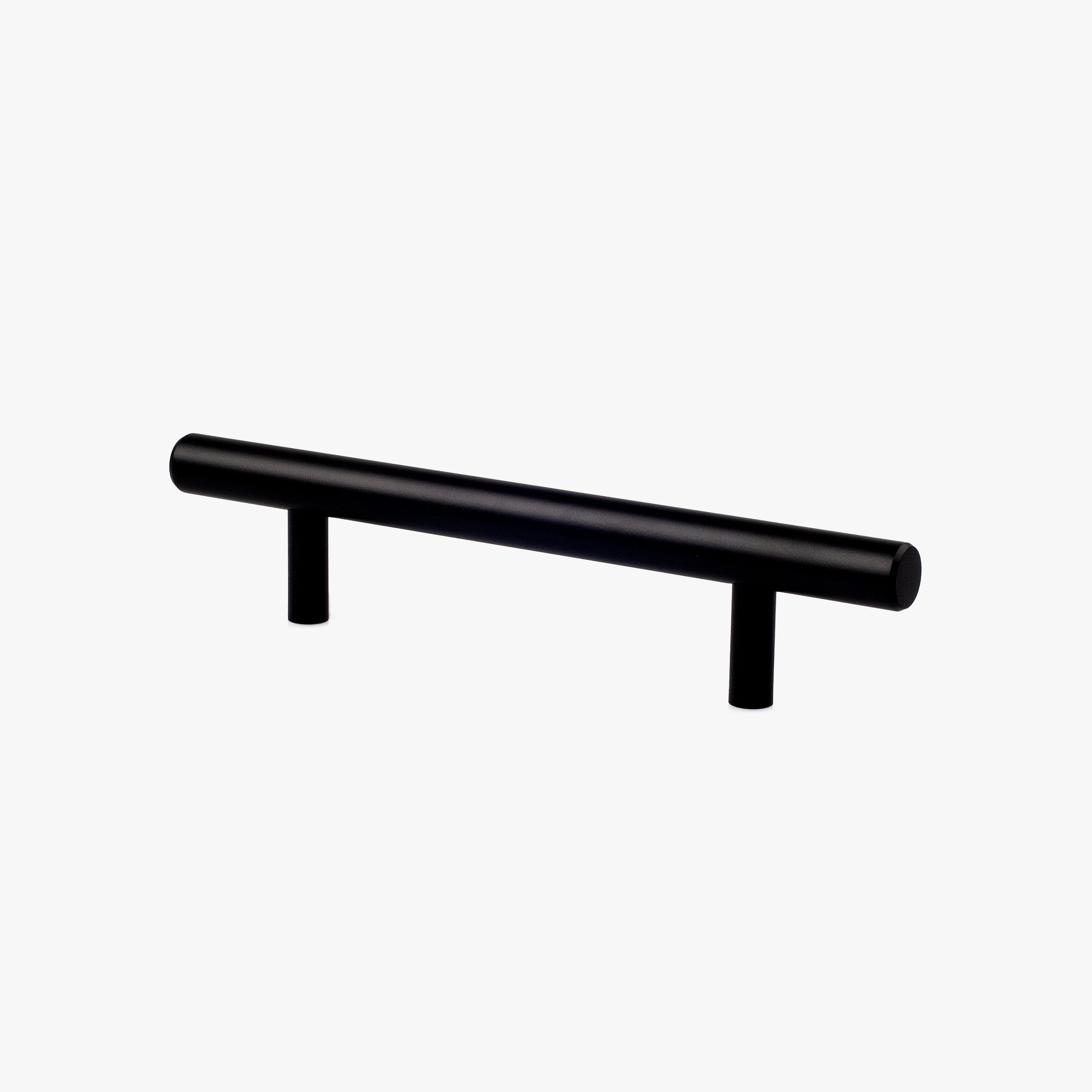Solitude Black Brass Handle | Luxury Kitchen Cabinetry Hardware – C S ...